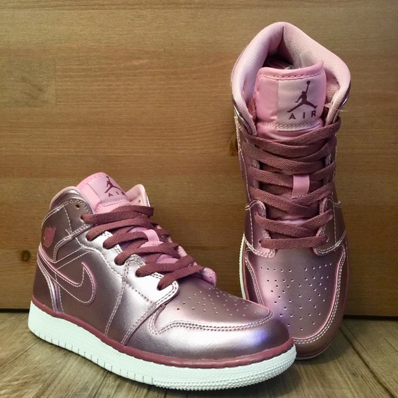 Jordan | Shoes | New Air Jordan Pink Rose Mid | Poshmark